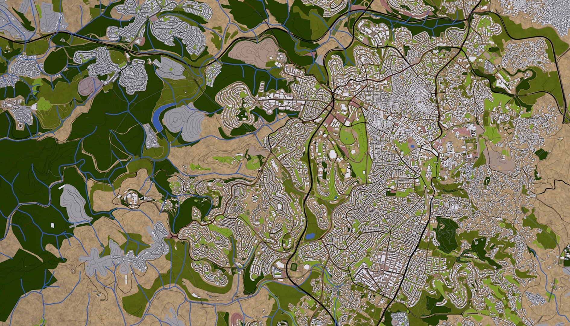 Jerusalem Israel Buildings 3D Model - TurboSquid 1425128