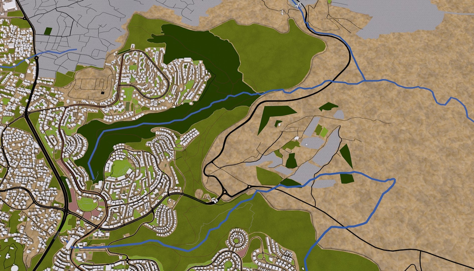 Jerusalem Israel Buildings 3D Model - TurboSquid 1425128