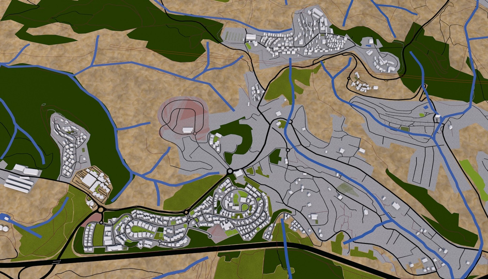 Jerusalem Israel Buildings 3D Model - TurboSquid 1425128