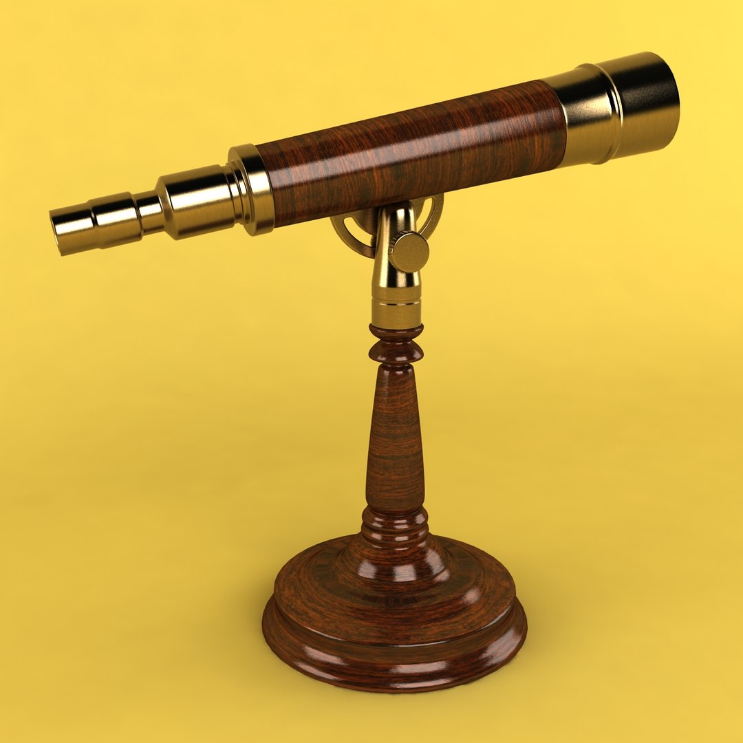3dsmax Desk Telescope
