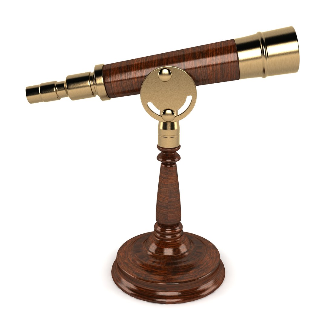 3dsmax Desk Telescope
