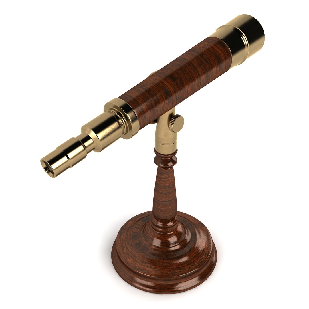 3dsmax Desk Telescope