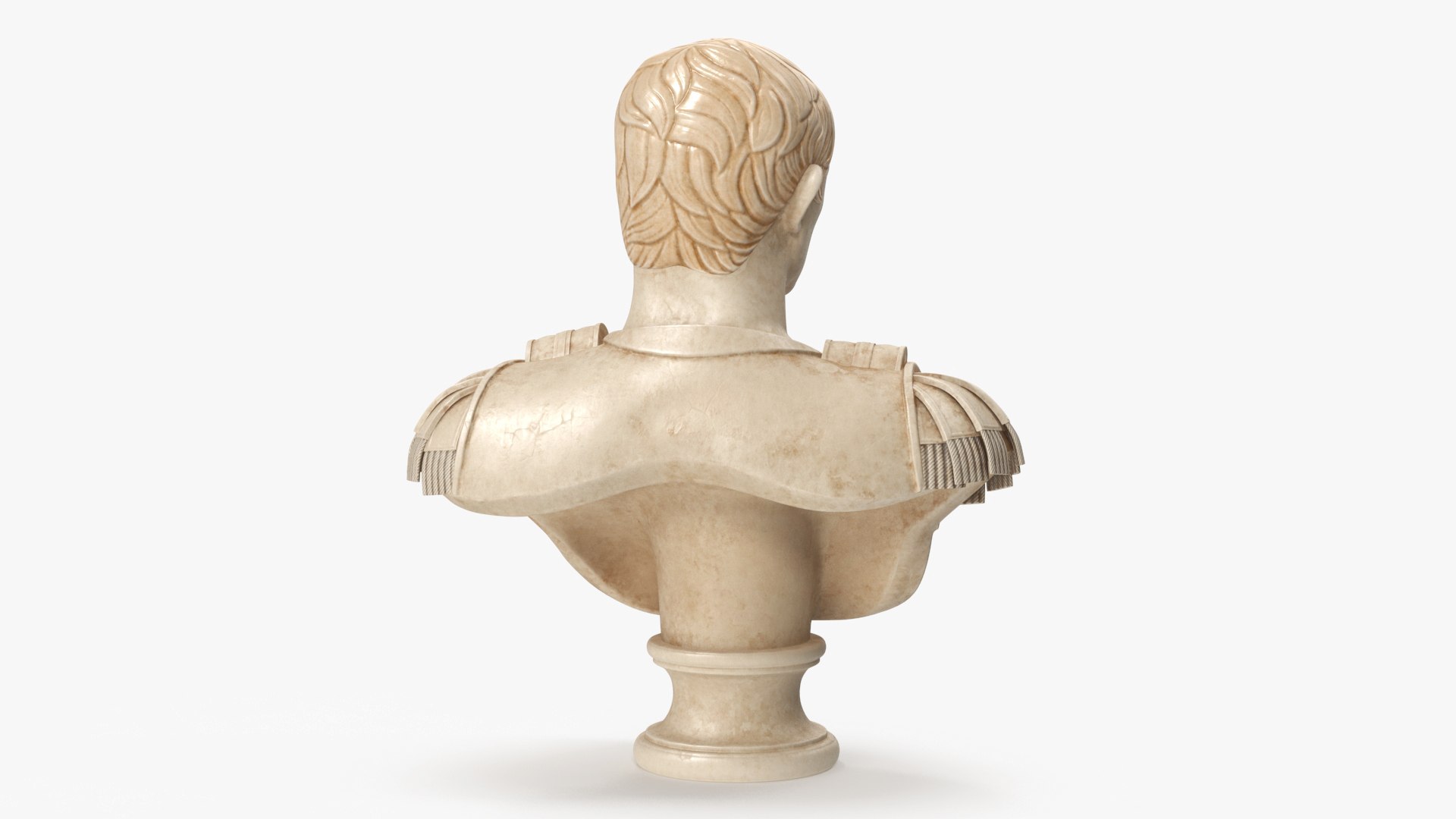3D Bust Roman Emperor Caesar Augustus - TurboSquid 2086220