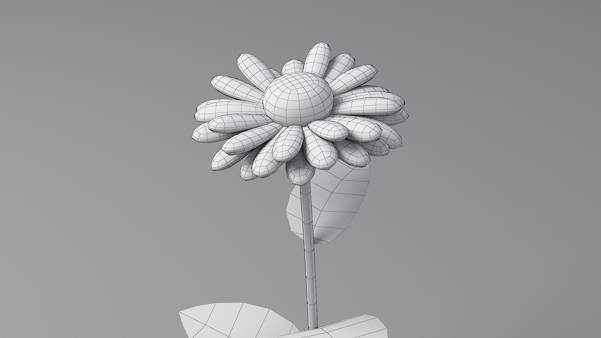 3D Model Cartoon Flower 03 - TurboSquid 2049416