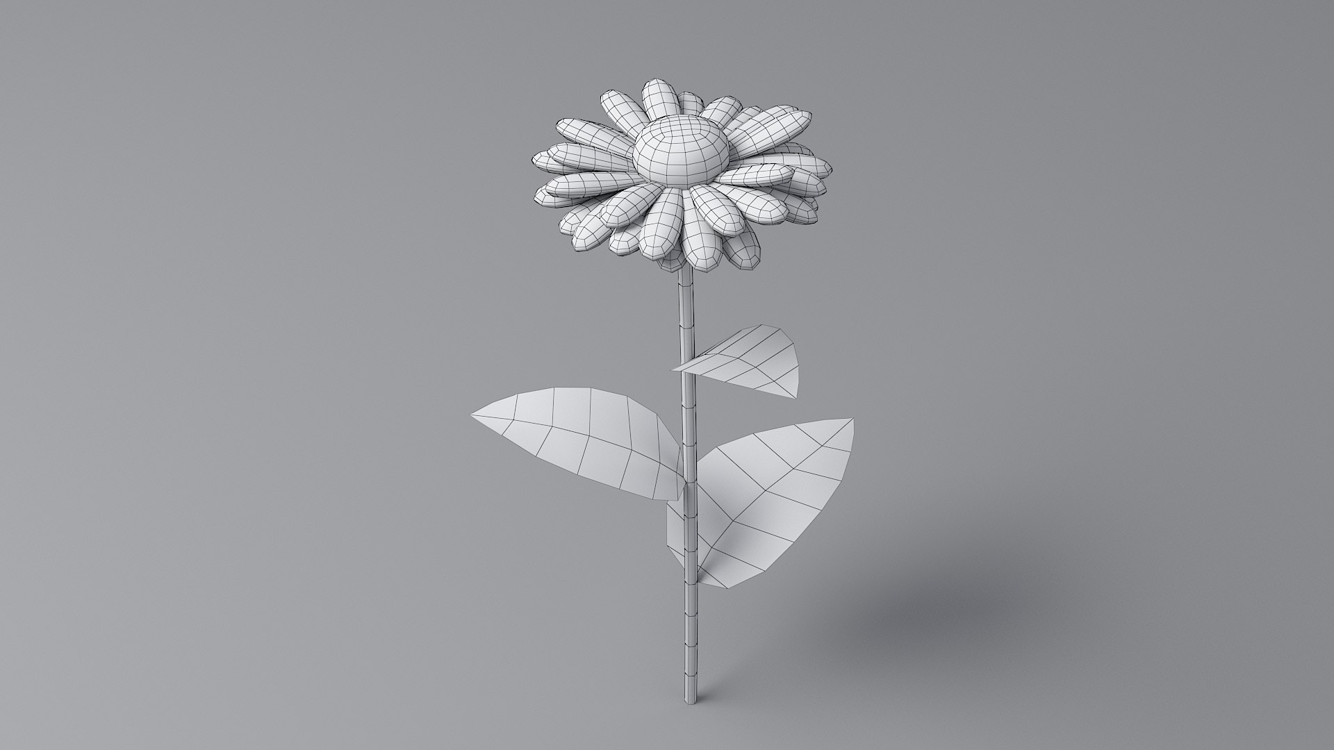 3D Model Cartoon Flower 03 - TurboSquid 2049416