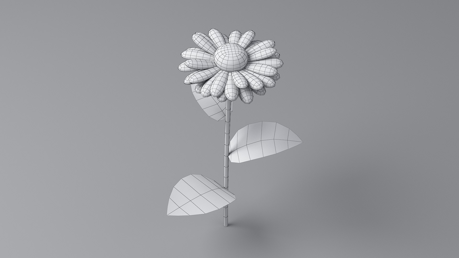 3D Model Cartoon Flower 03 - TurboSquid 2049416