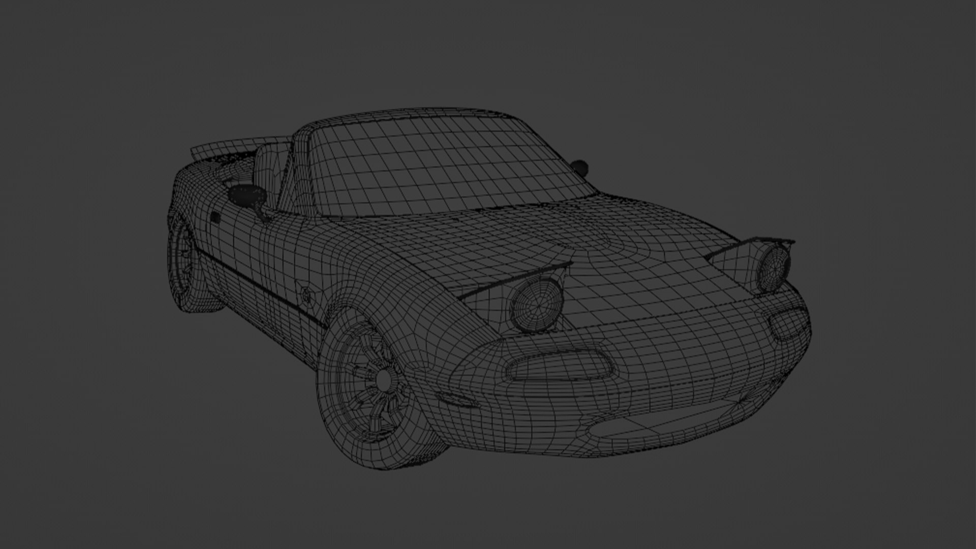 Mazda MX-5 Miata 3D Model - TurboSquid 2096920