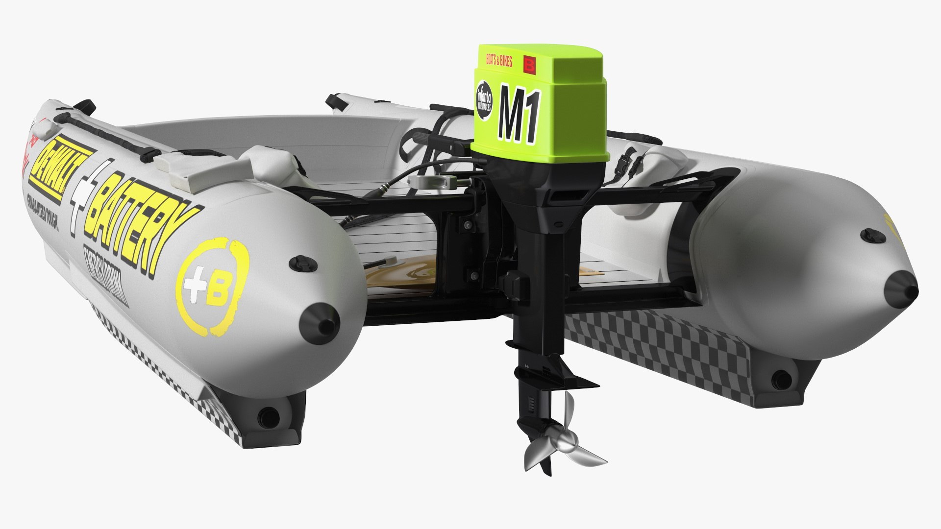 Racing Boat Gemini Zapcat F1 With Engine Grey 3D - TurboSquid 1944167