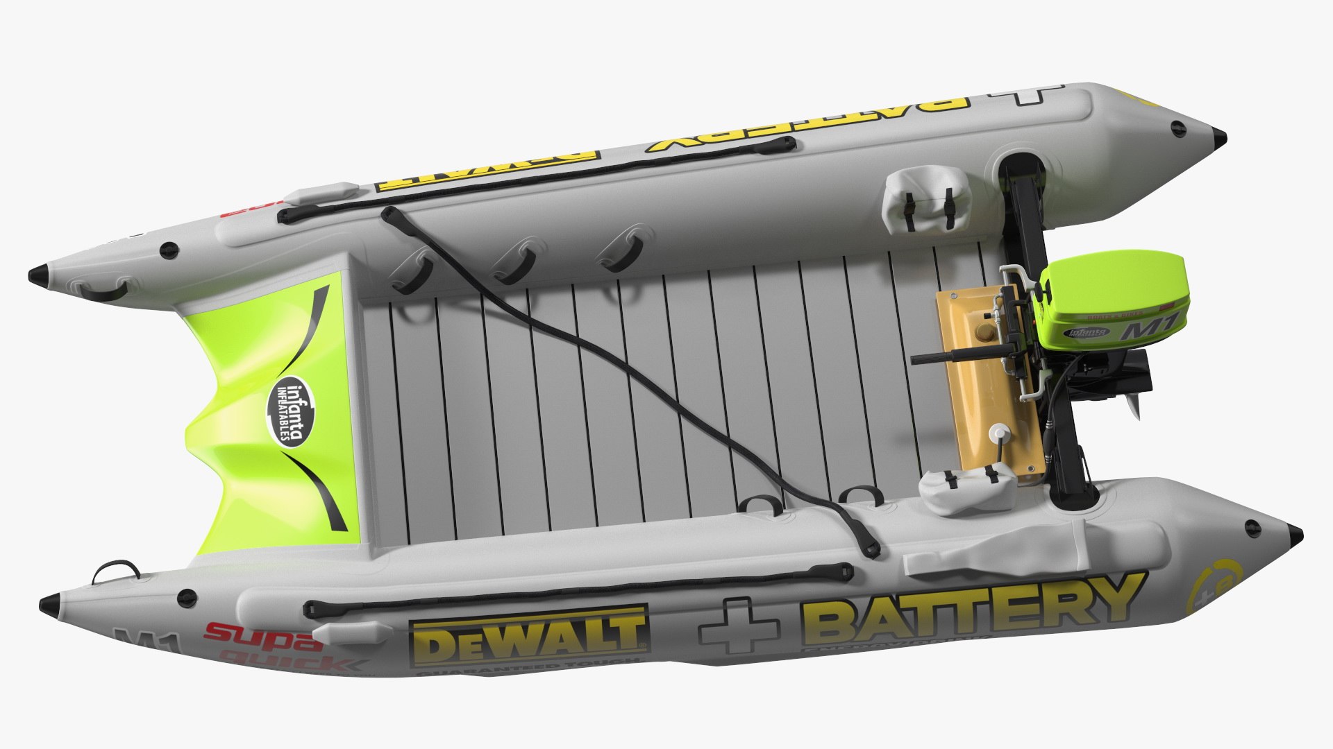 Racing Boat Gemini Zapcat F1 With Engine Grey 3D - TurboSquid 1944167