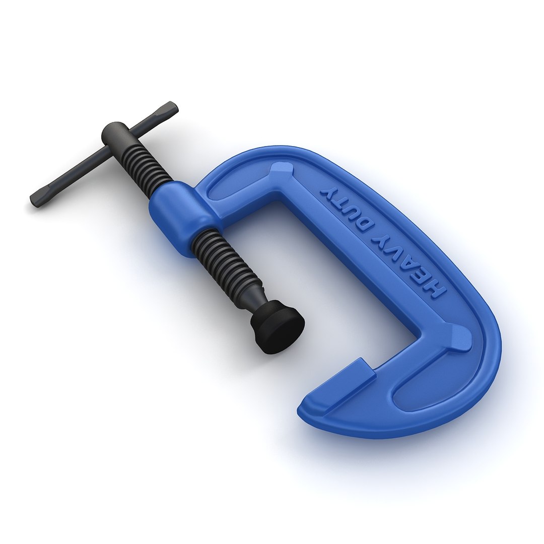 3d Model C-clamp Clamp