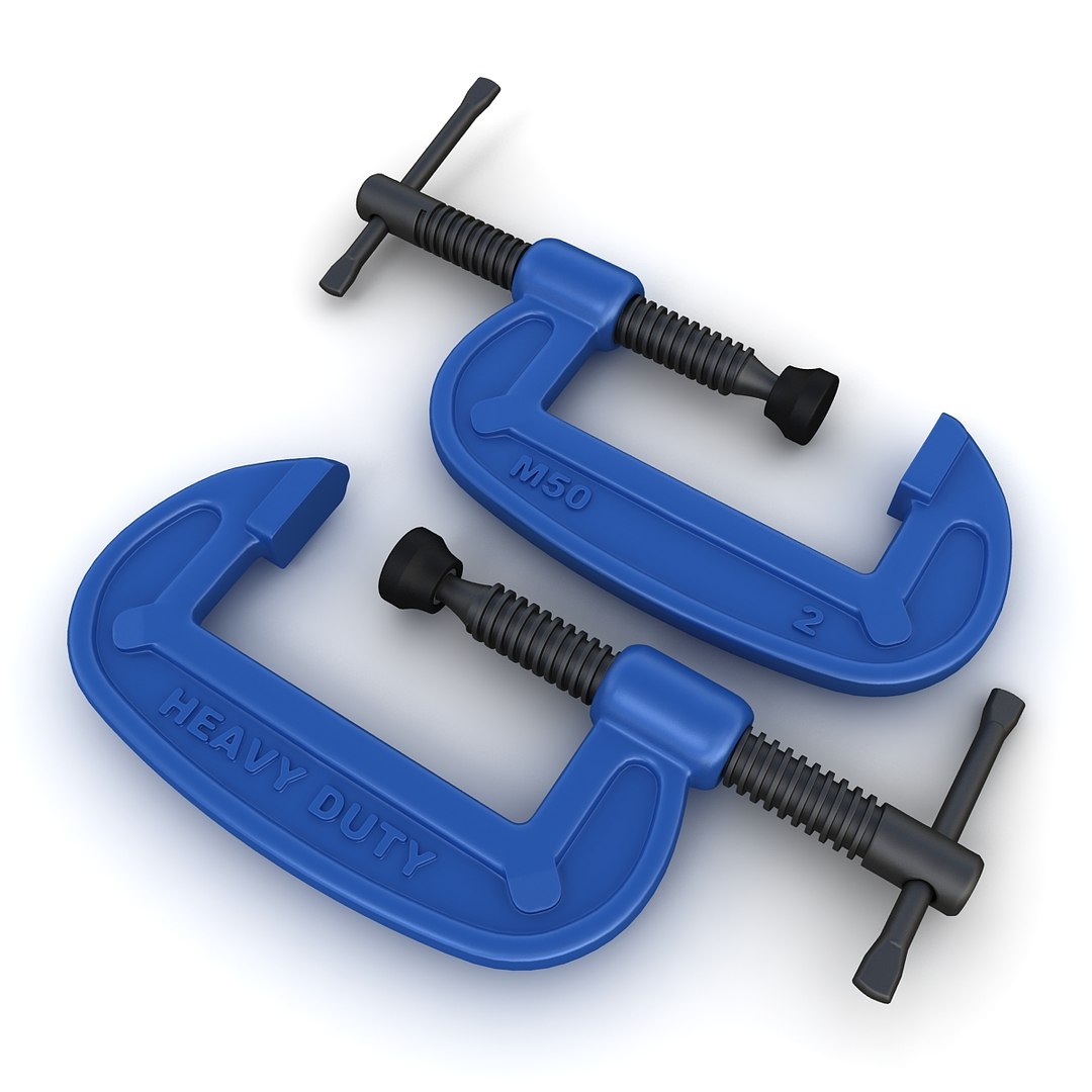 3d Model C-clamp Clamp