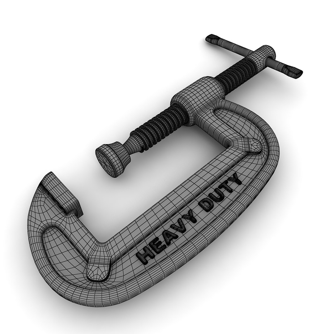 3d Model C-clamp Clamp