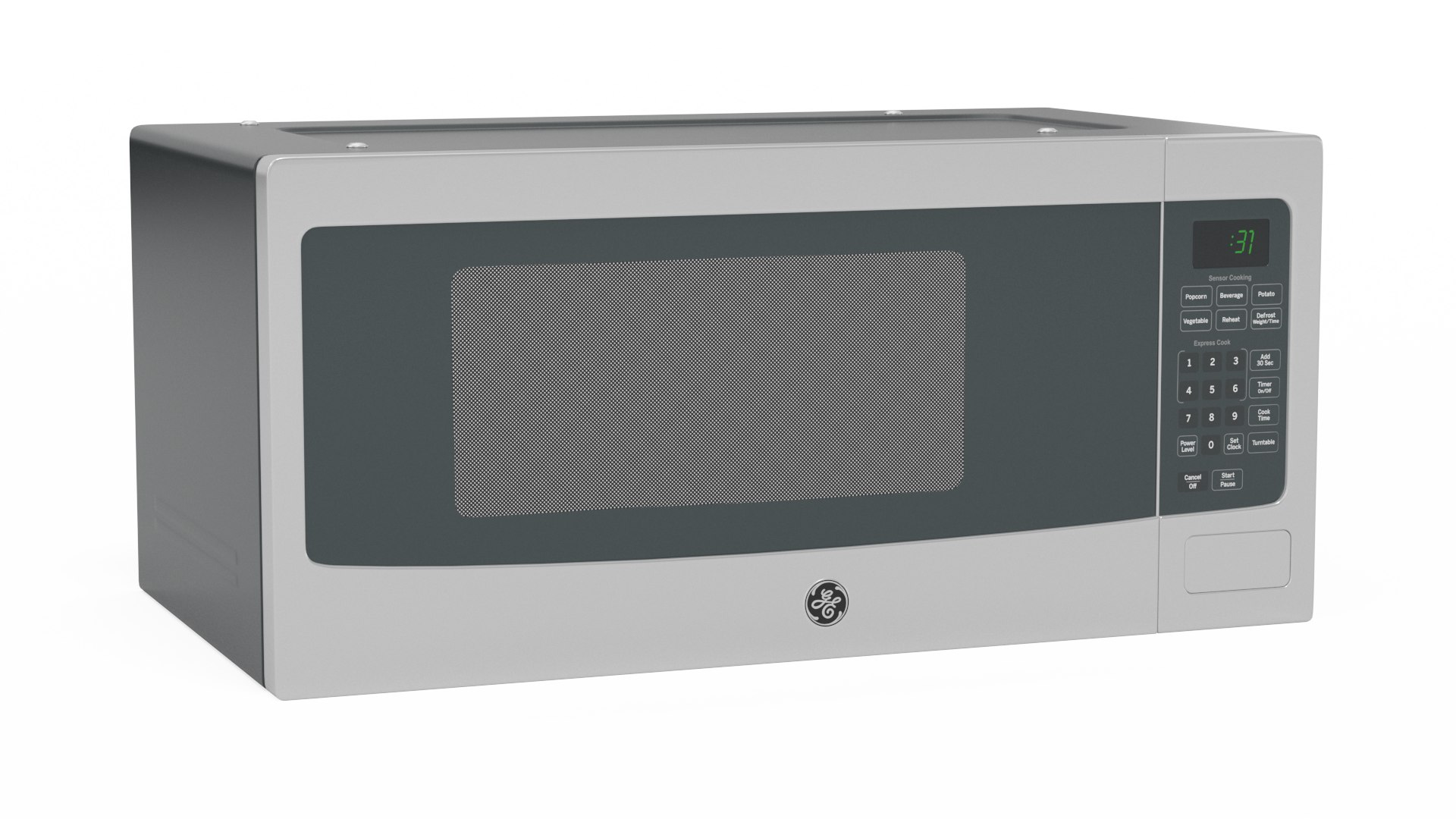 GE Profile Countertop Microwave Oven PEM31SFSS 3D Model - TurboSquid ...