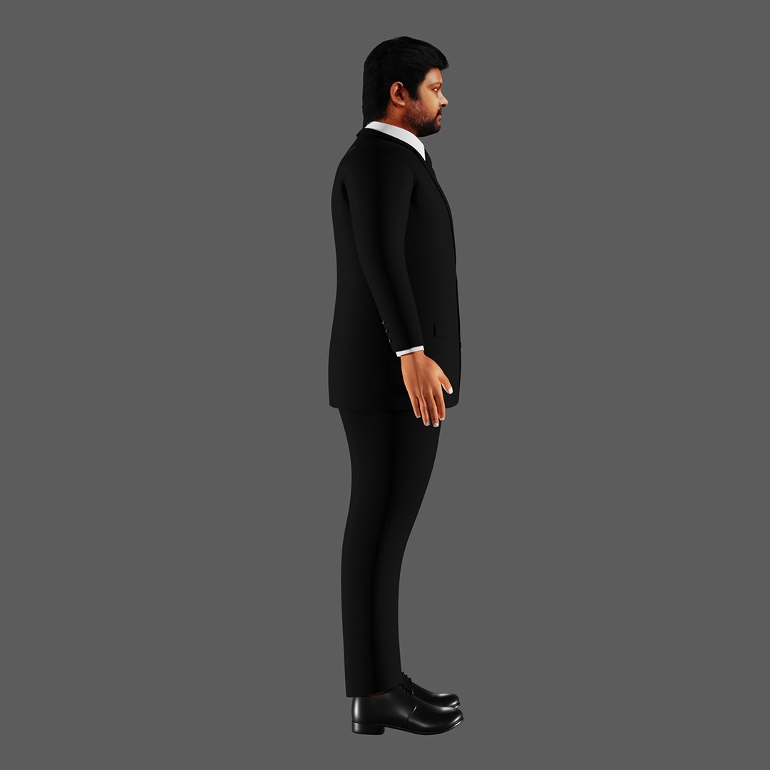 3D New Asian Man 3D Rigged Character Model Model - TurboSquid 2157554