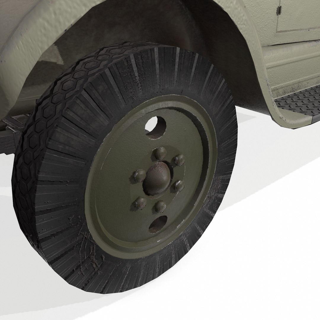 3D Soviet Truck - TurboSquid 1311627