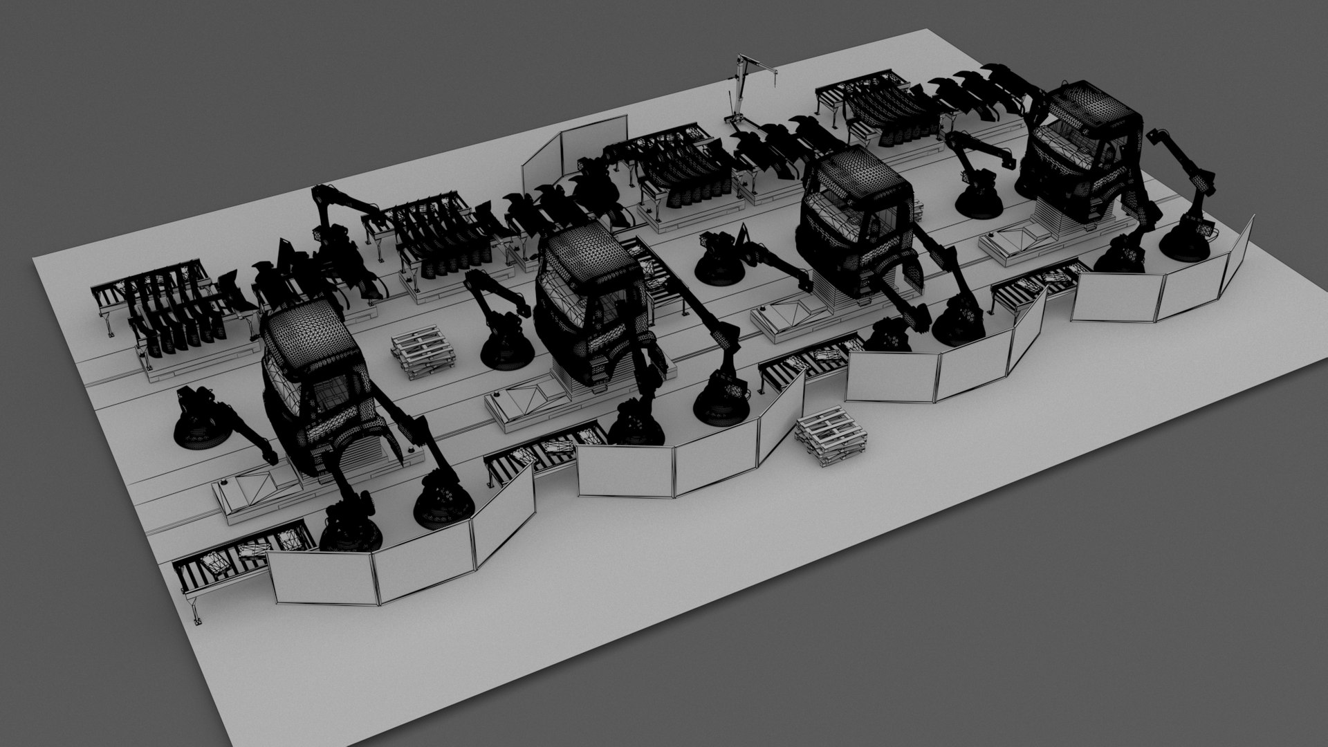 Iveco Truck Factory 3D Model - TurboSquid 2072975