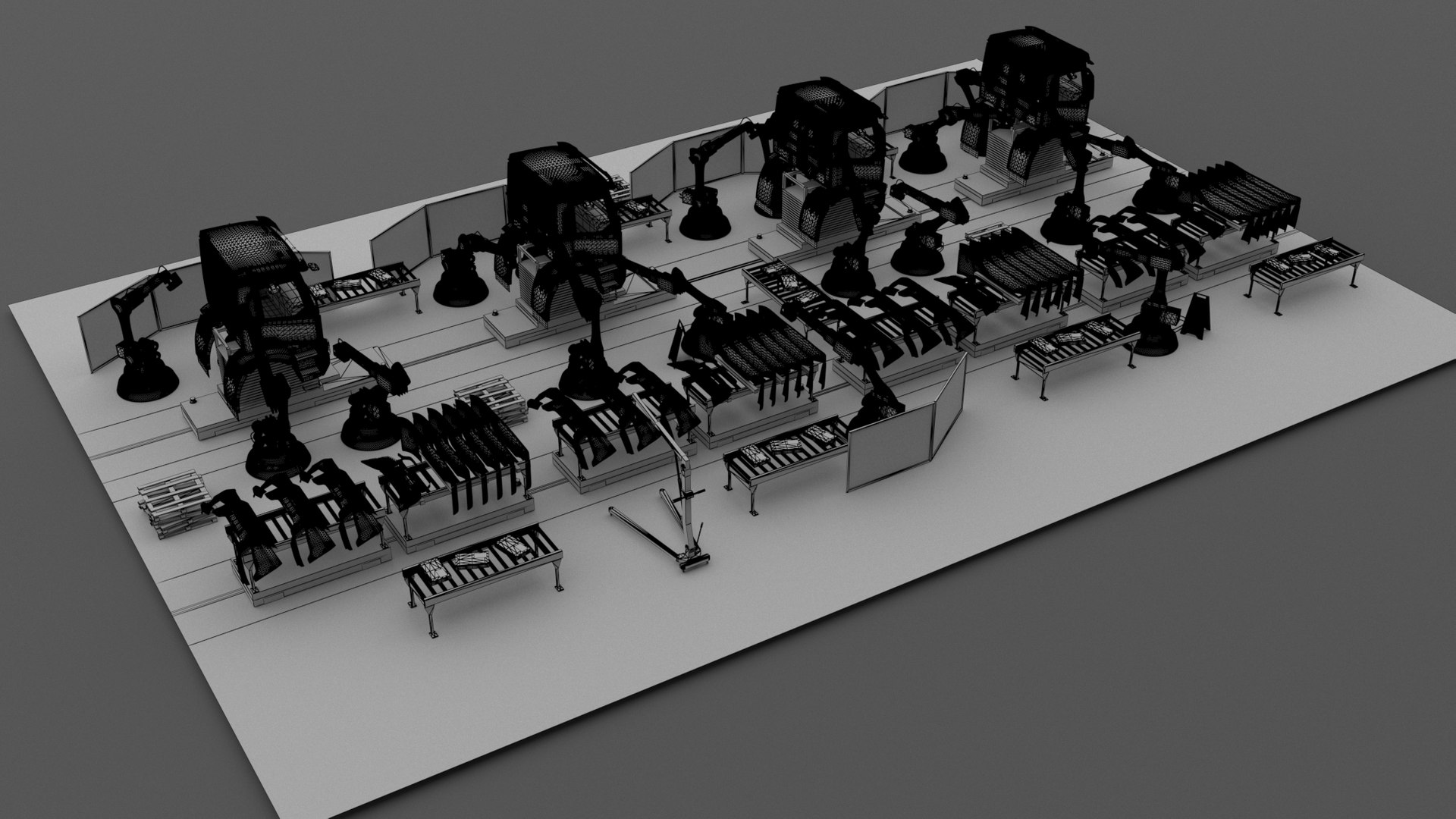 Iveco Truck Factory 3D Model - TurboSquid 2072975