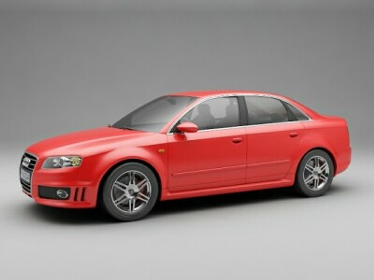 3d audi rs4 model