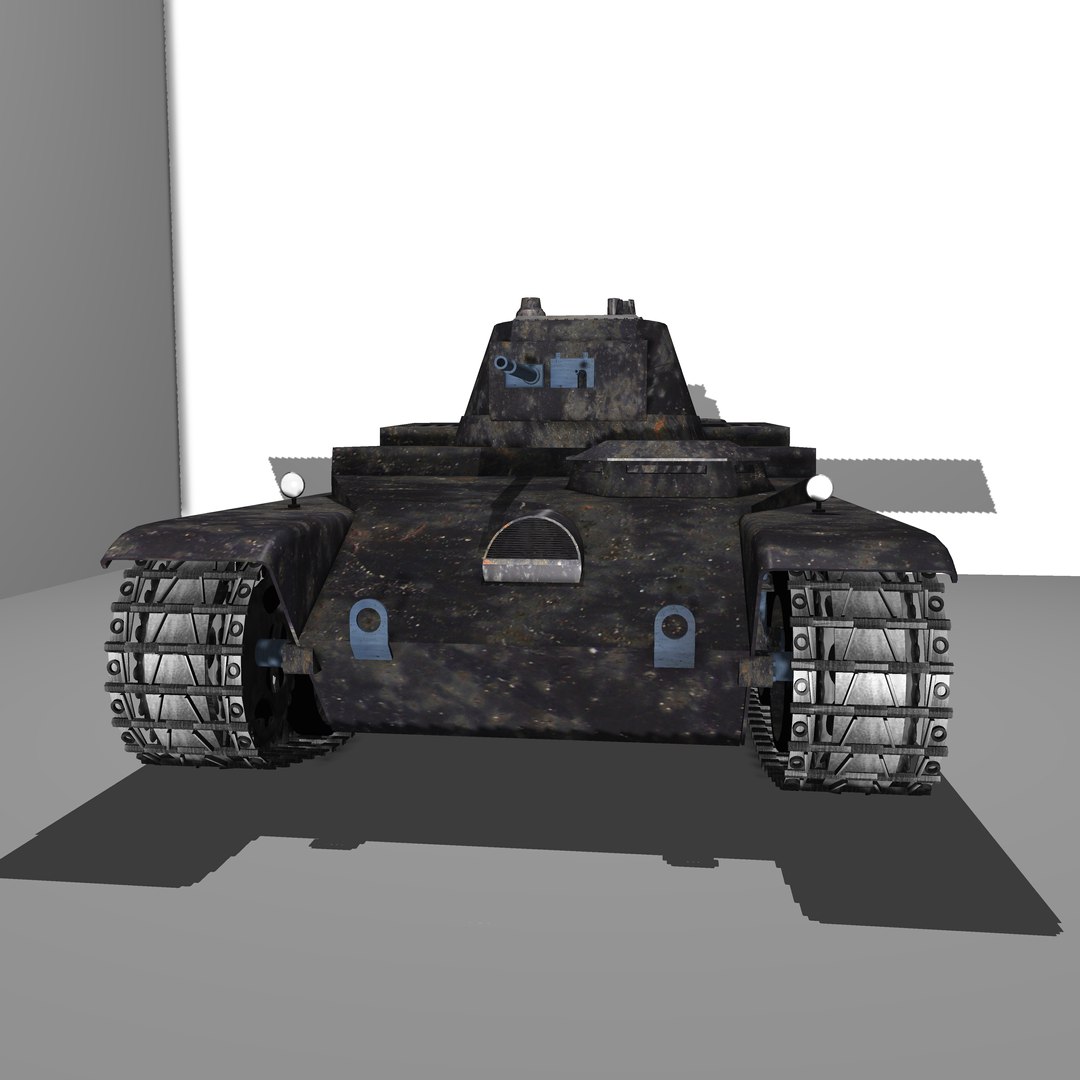 3D Model Swedish Tank - TurboSquid 1313704