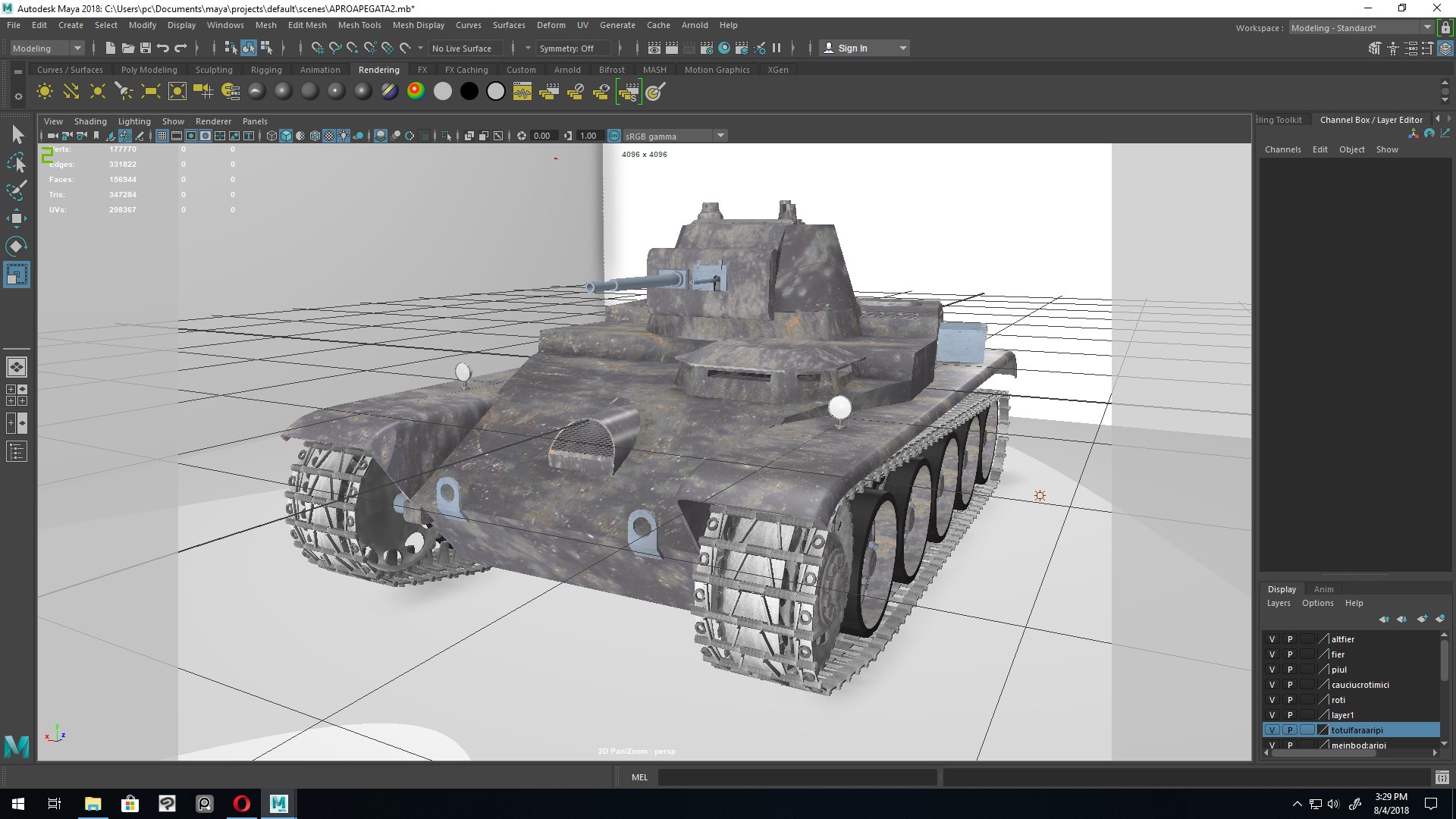 3D Model Swedish Tank - TurboSquid 1313704
