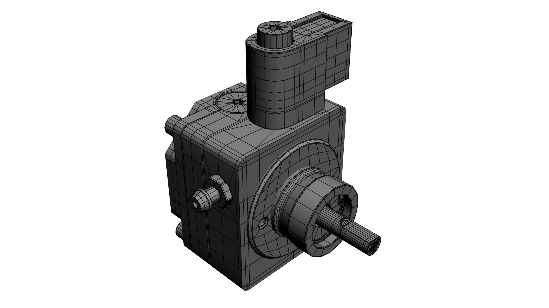3D Oil Pump Model - TurboSquid 2301207