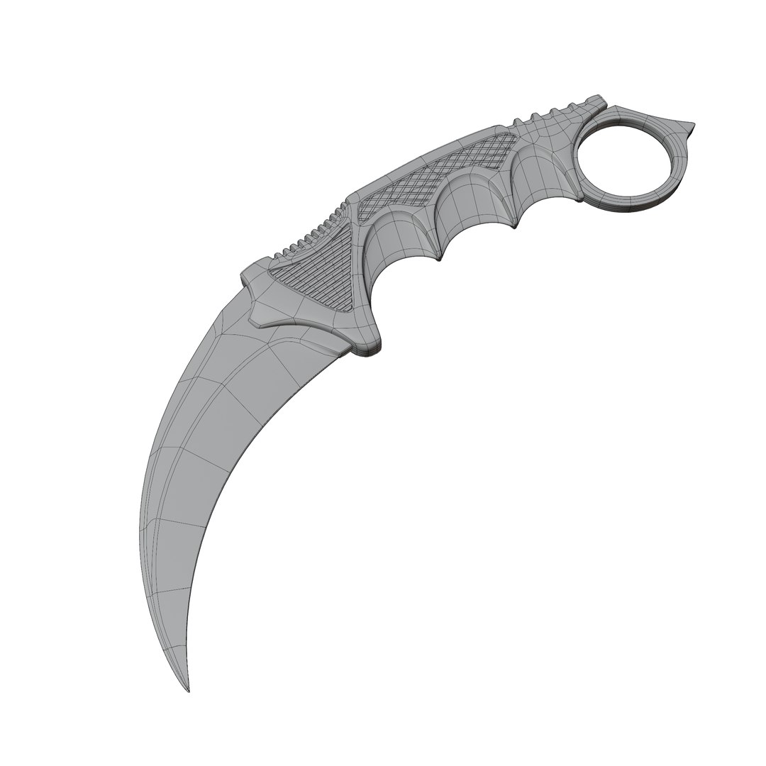 3D Karambit Anime Collection - TurboSquid 1947829