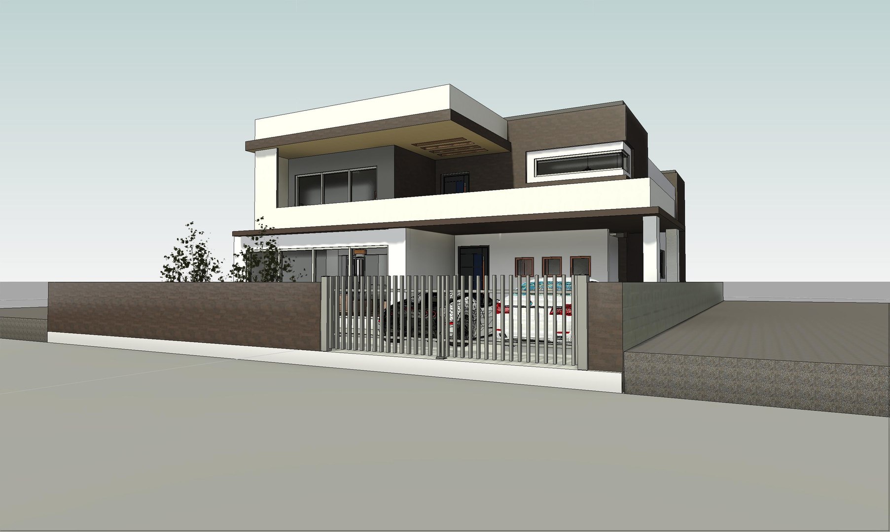 3D Model Modern 5 Bedroom Fully Furnished Villa For Sell - Native Revit Project - TurboSquid 2031613