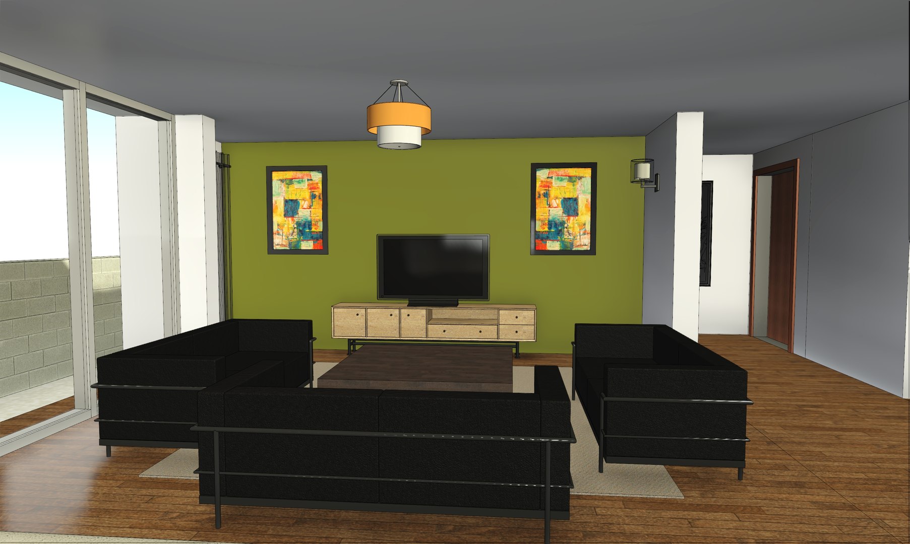 3D Model Modern 5 Bedroom Fully Furnished Villa For Sell - Native Revit Project - TurboSquid 2031613