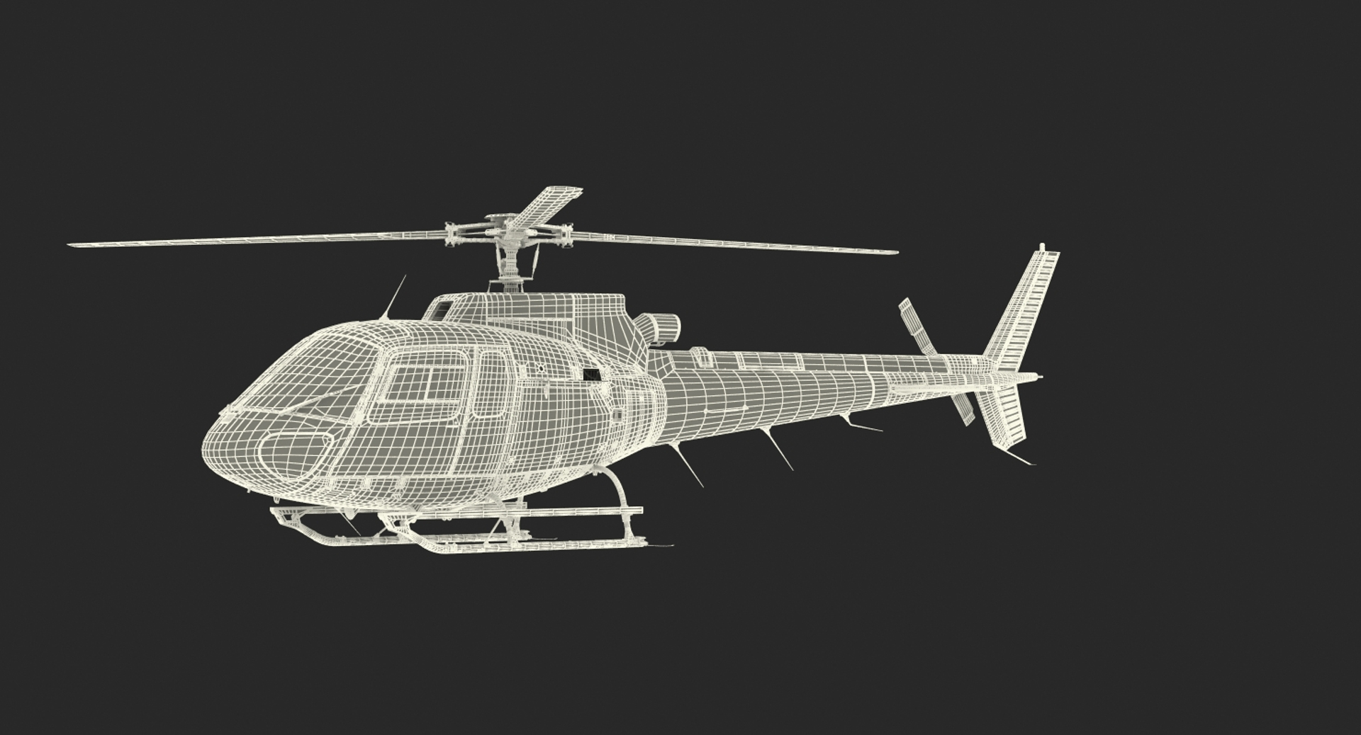 Medical Transport Helicopter Eurocopter Model - TurboSquid 1179626
