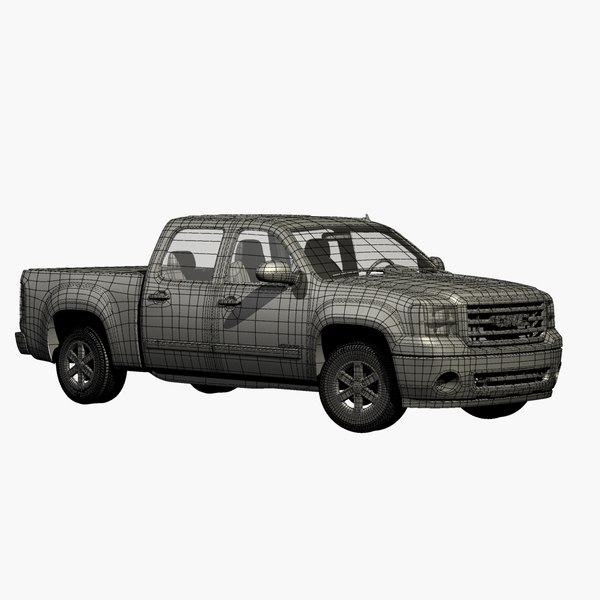 3d model gmc sierra