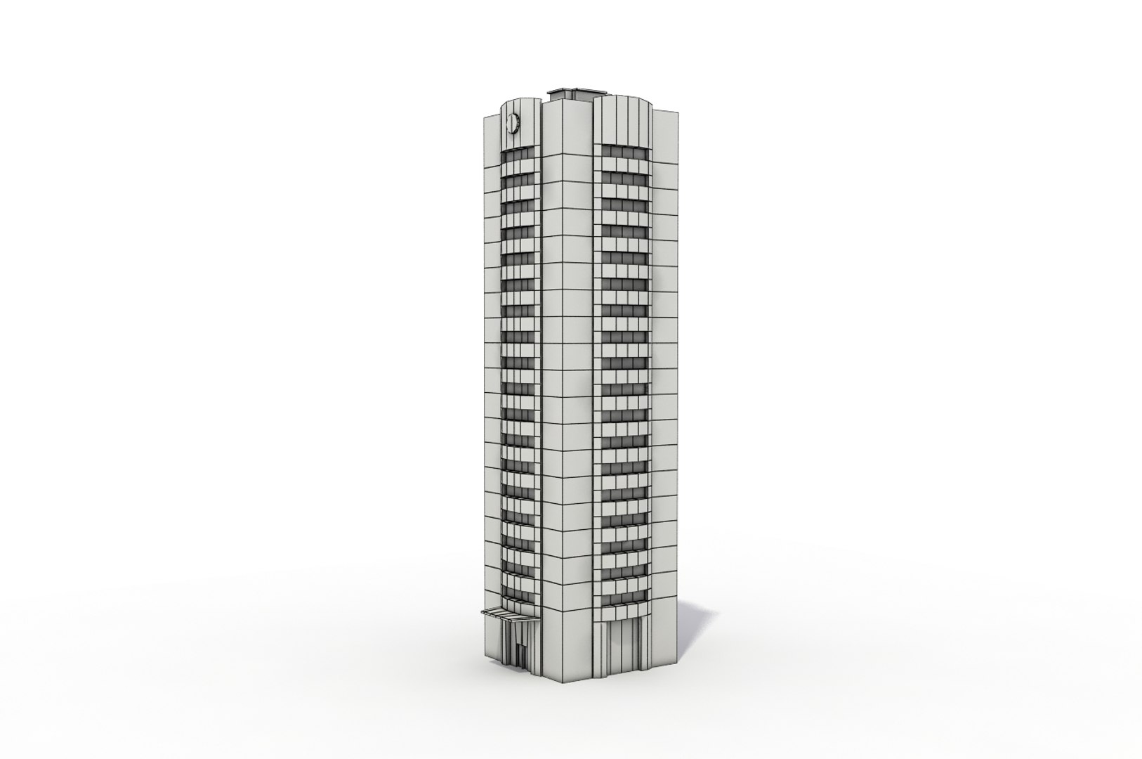 Tall Building 3d Max