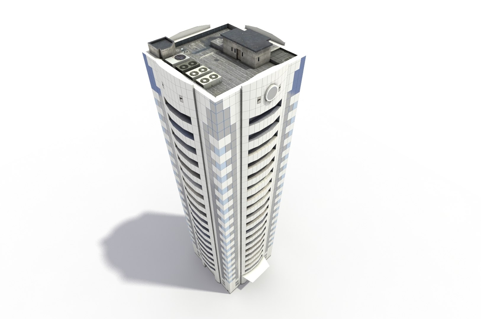 Tall Building 3d Max