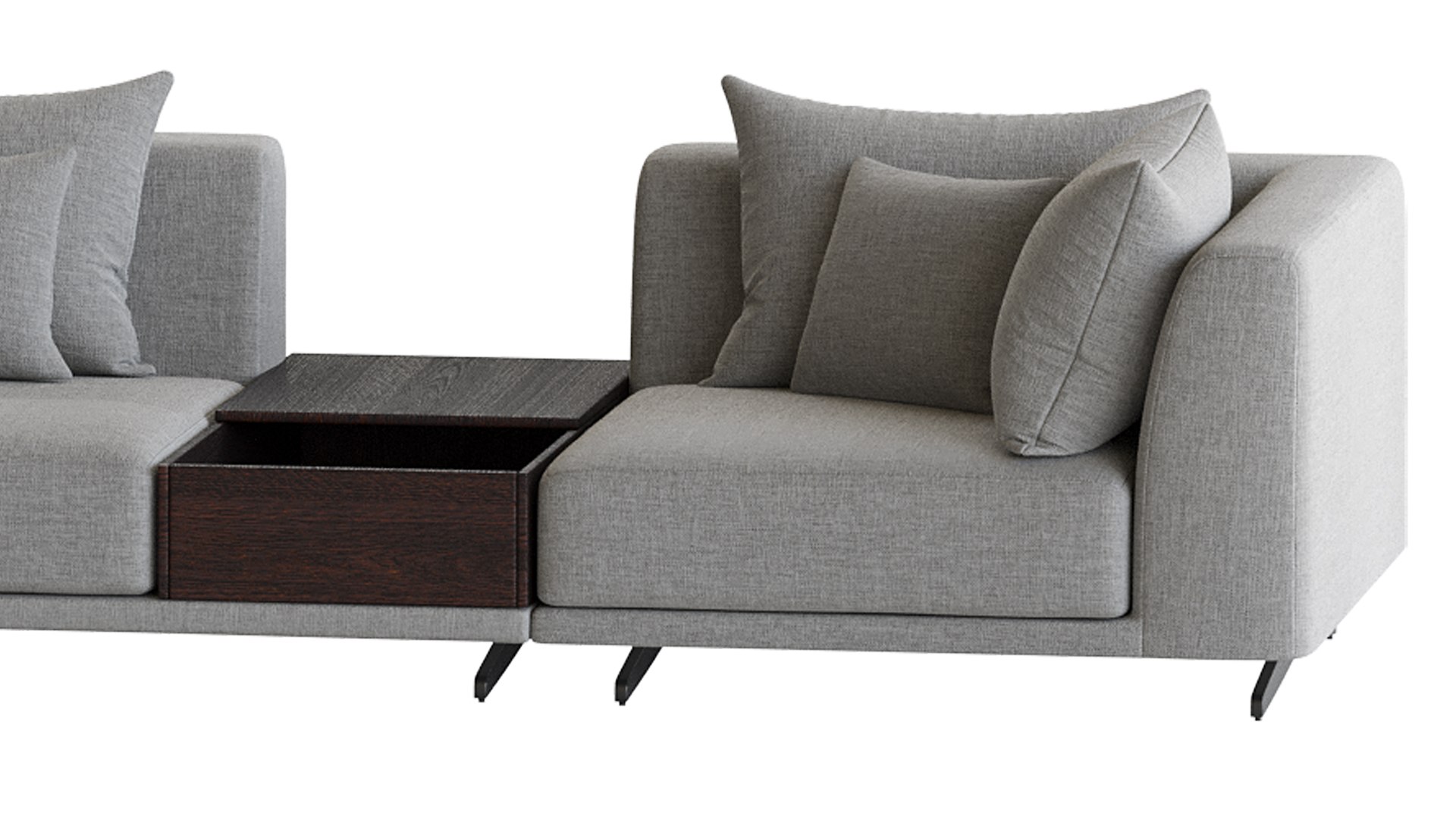 3D Endless Sofa Model - TurboSquid 2202113