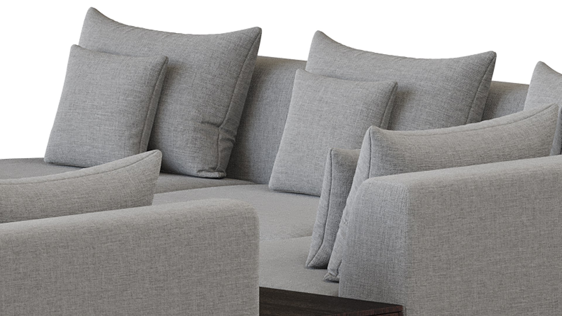 3D Endless Sofa Model - TurboSquid 2202113