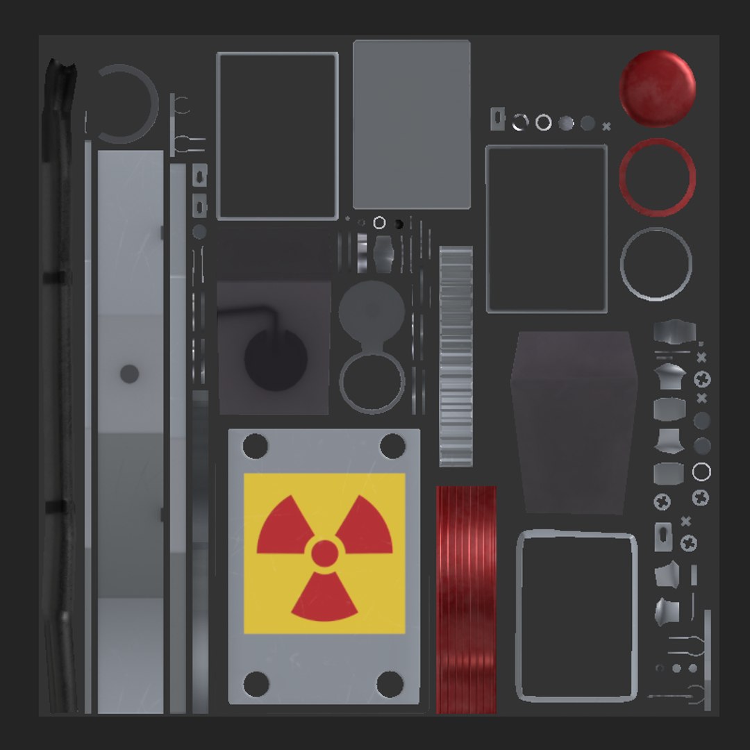 3D Model Warning Box And Warning Button - TurboSquid 2101780