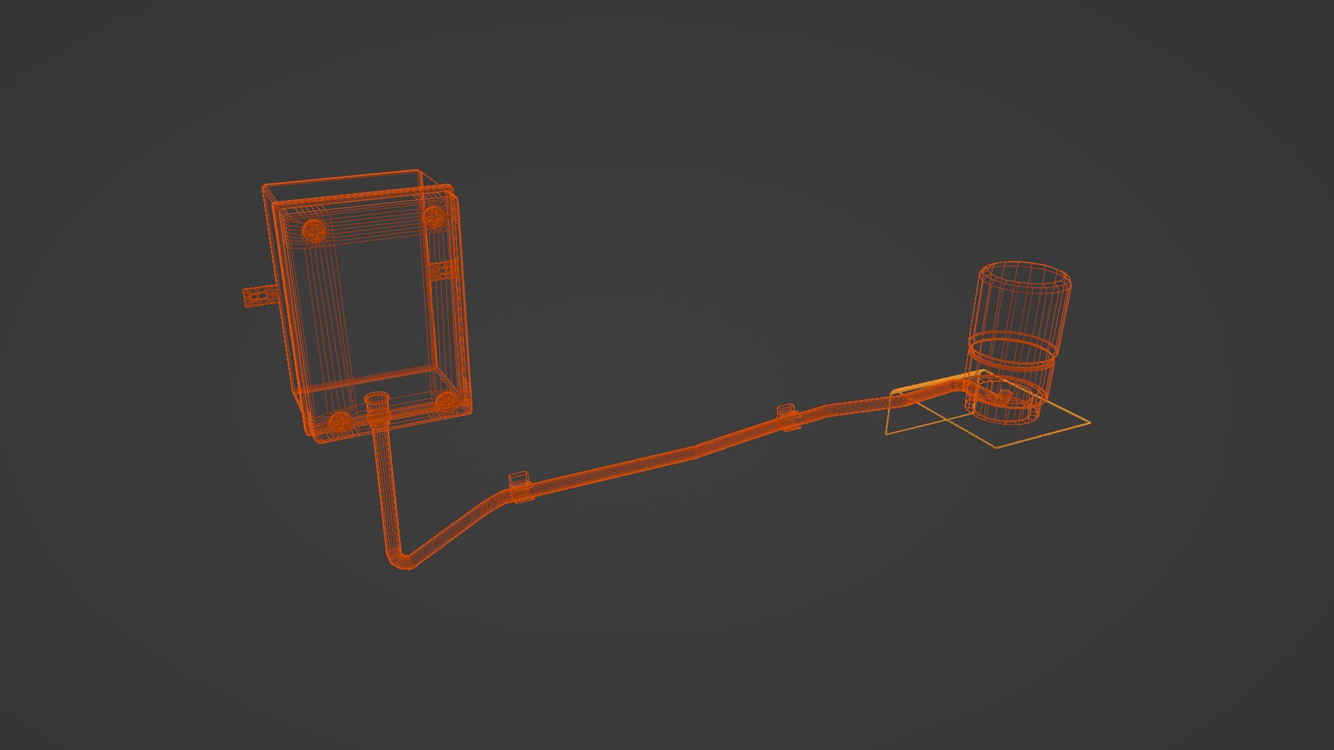 3D Model Warning Box And Warning Button - TurboSquid 2101780