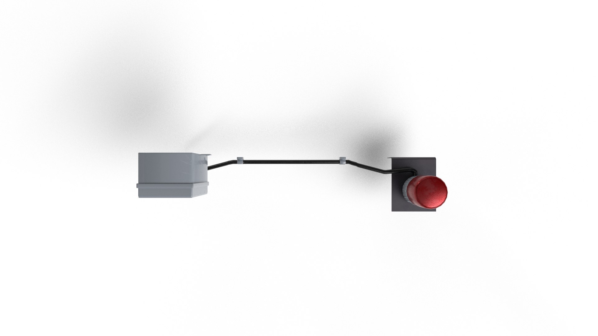 3D Model Warning Box And Warning Button - TurboSquid 2101780