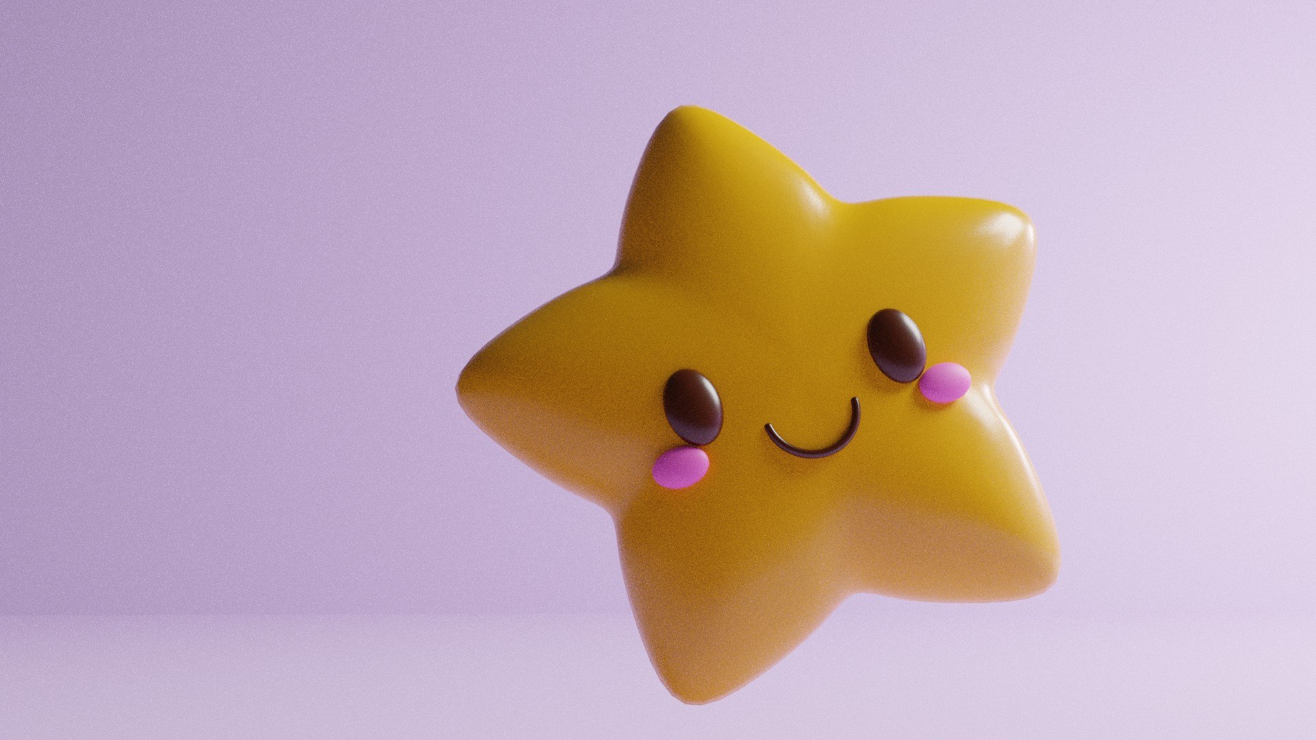 3D Star Cute 3d Model Model - TurboSquid 1979434