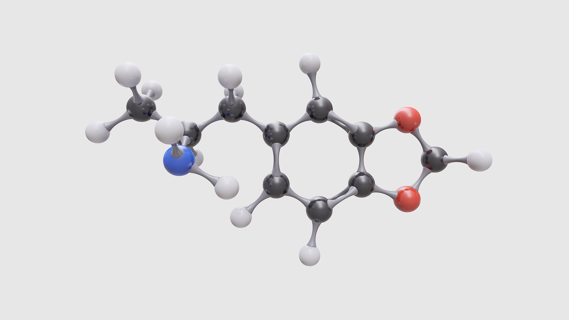 3D MDA Molecule With PBR 4K 8K - TurboSquid 1944502