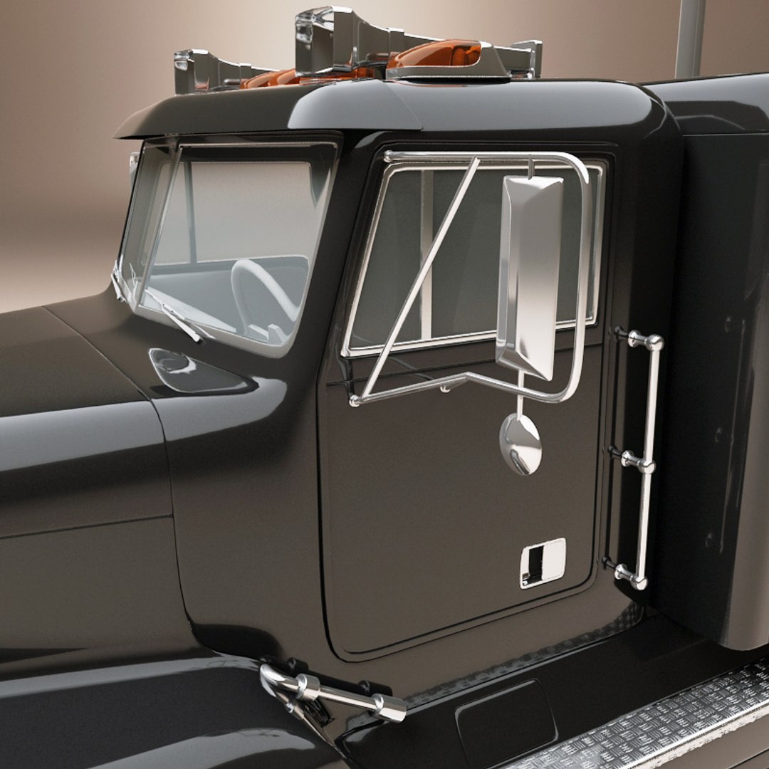 freightliner fld 120 special 3d model