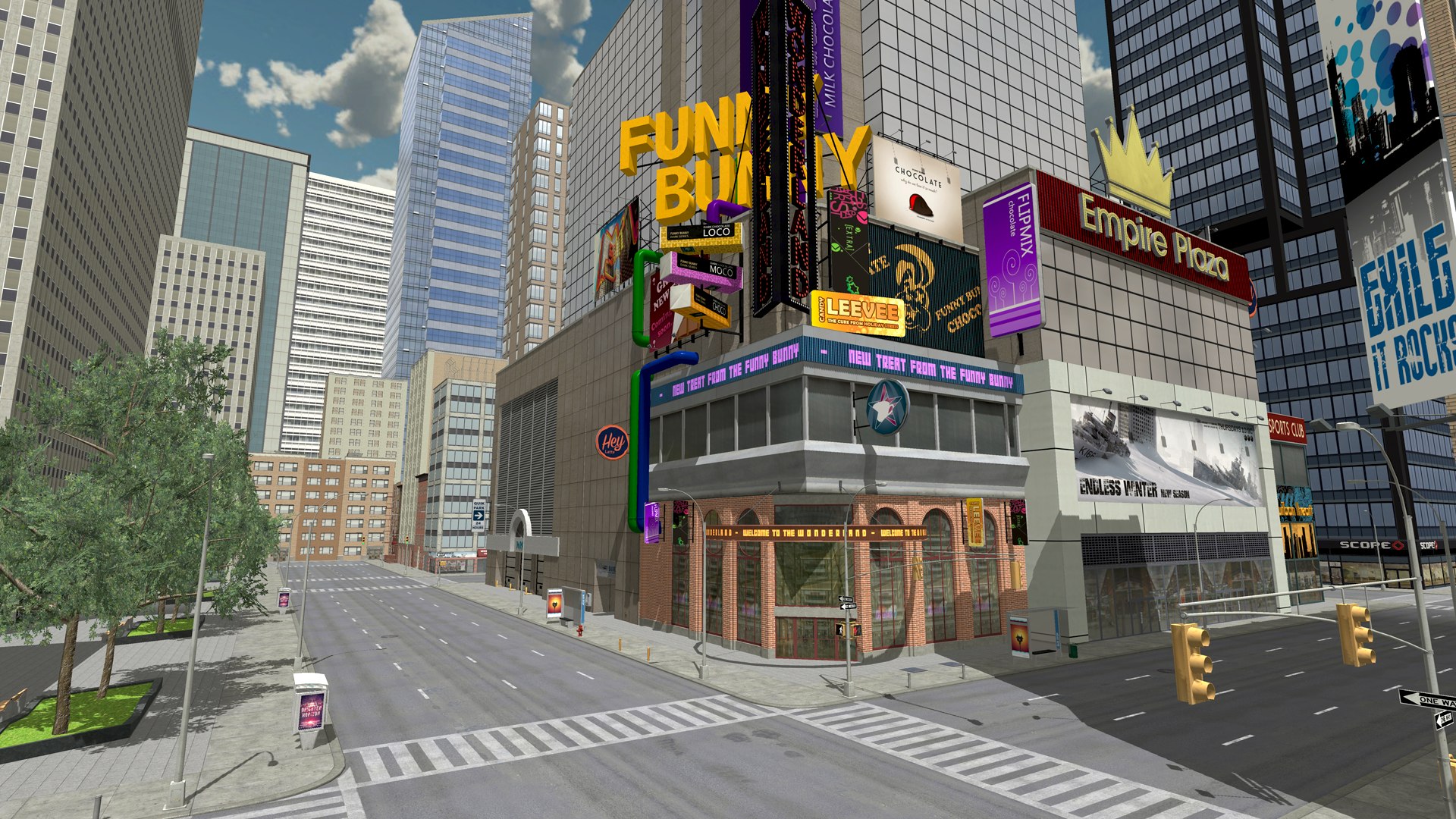 3D Modern City Pack New York Model - TurboSquid 1491541