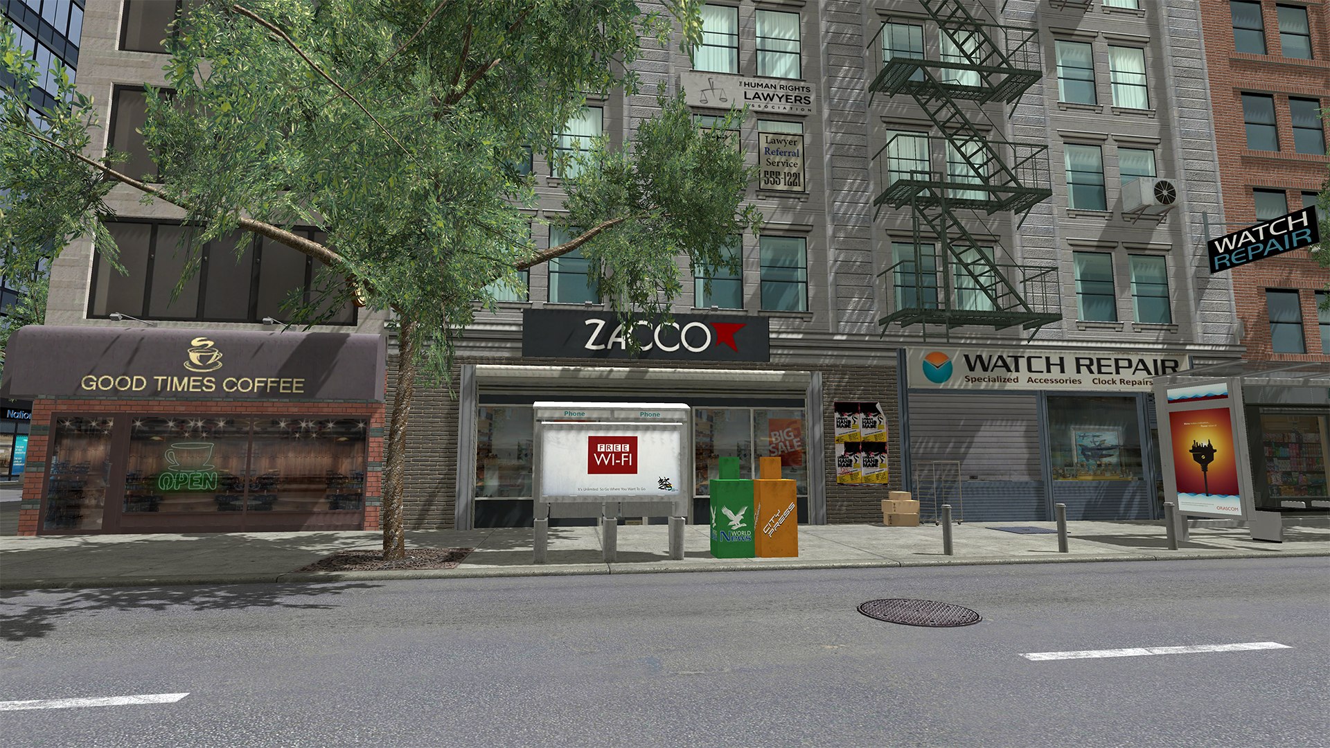 3D Modern City Pack New York Model - TurboSquid 1491541