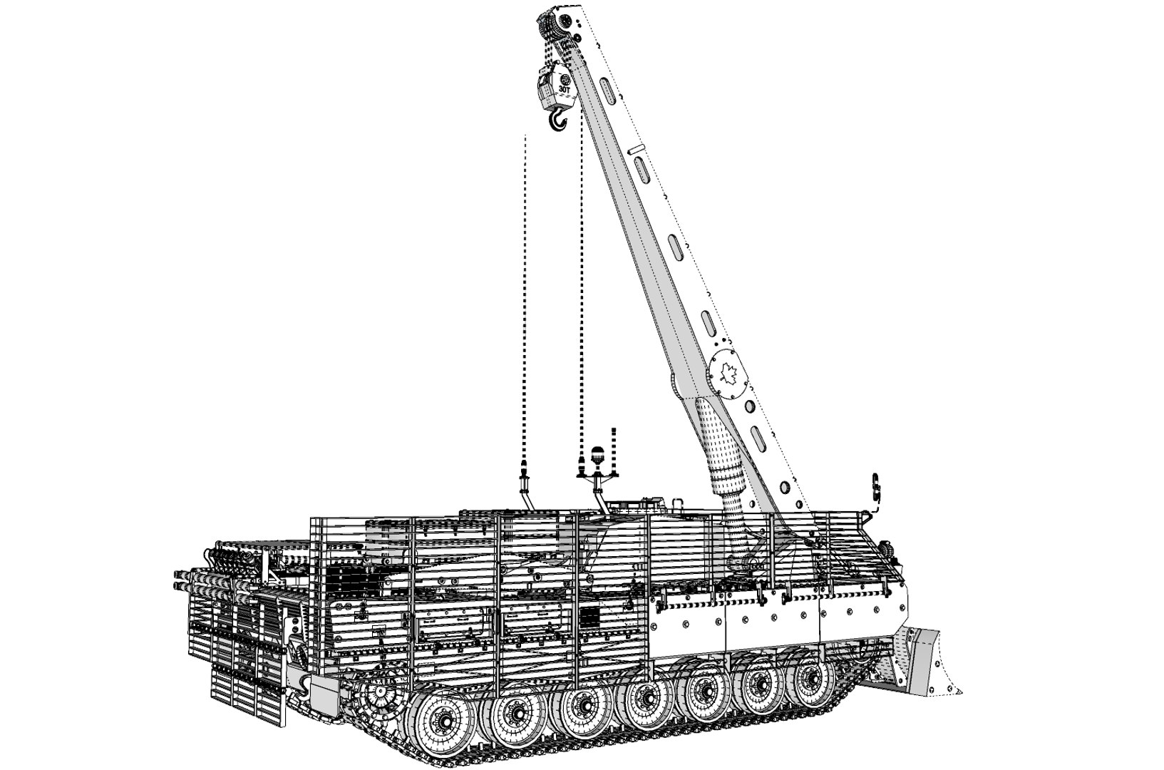 3D Wisent 2 Leopard Canadian - TurboSquid 1518525