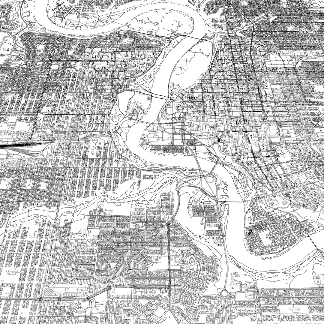 Edmonton Canada - City And Urban 3D Model - TurboSquid 2222236