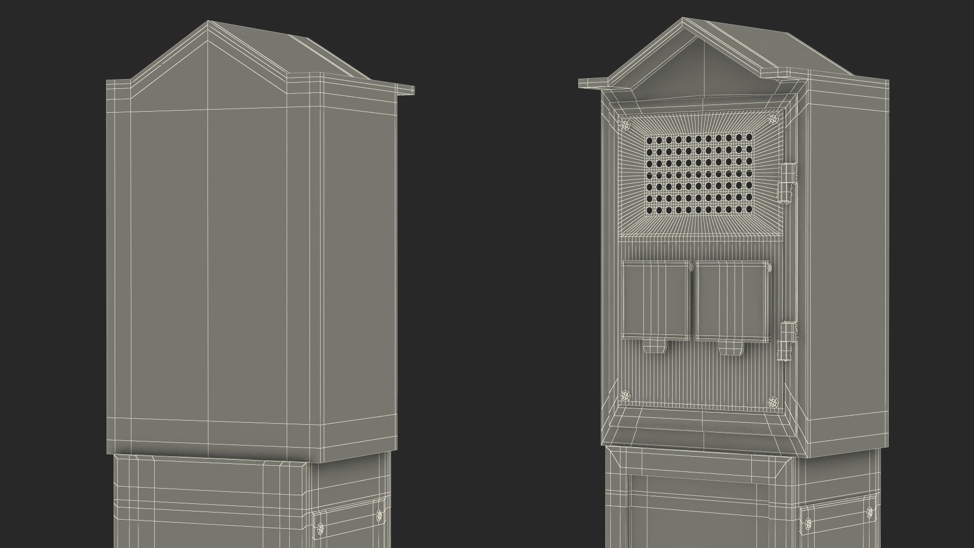 3D Model Emergency Call Box - TurboSquid 2202510
