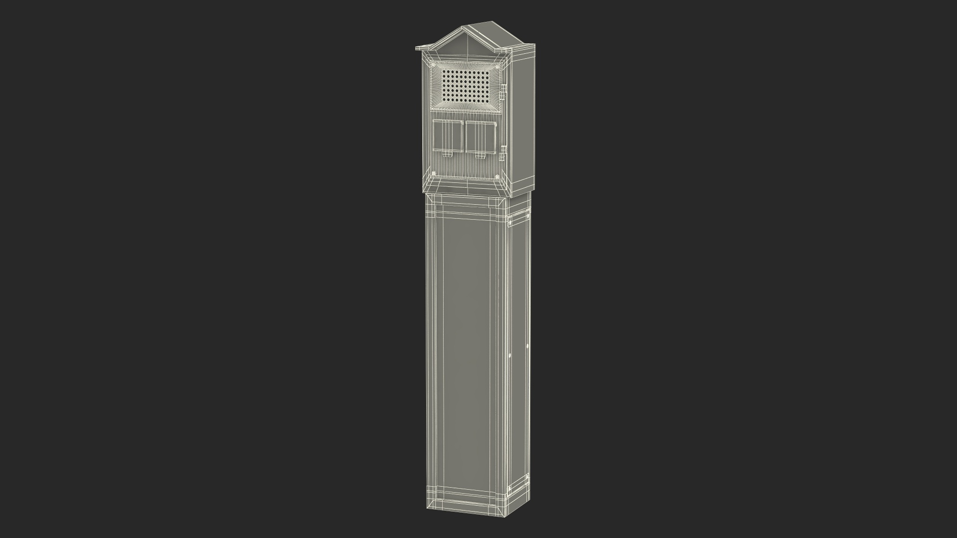 3D Model Emergency Call Box - TurboSquid 2202510