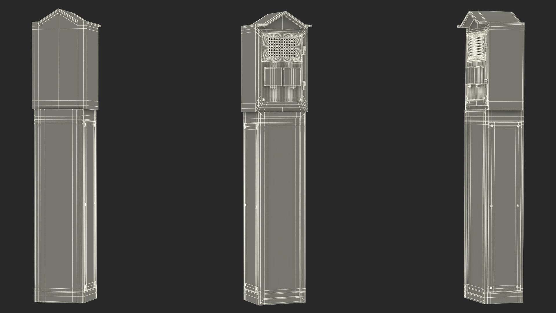 3D Model Emergency Call Box - TurboSquid 2202510