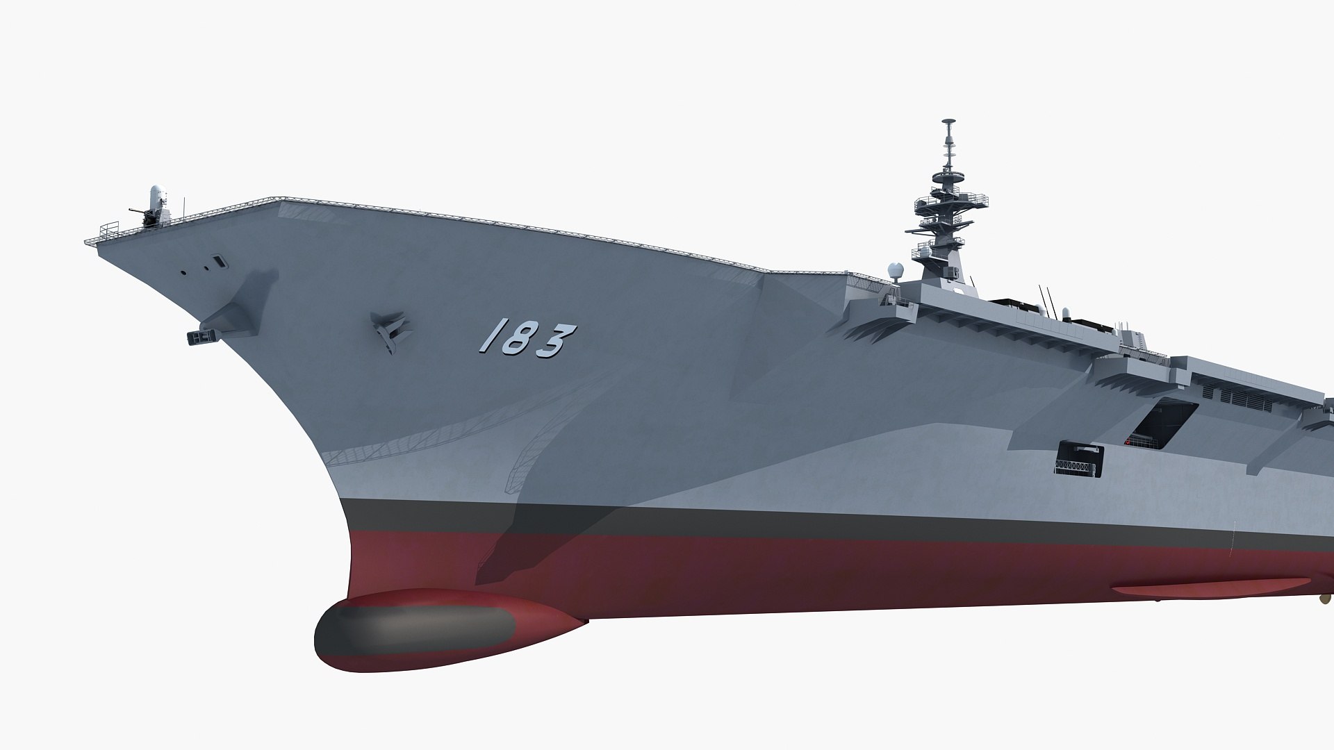 Izumo Class Izumo Helicopter Destroyer 183 3D Model - TurboSquid 2171428