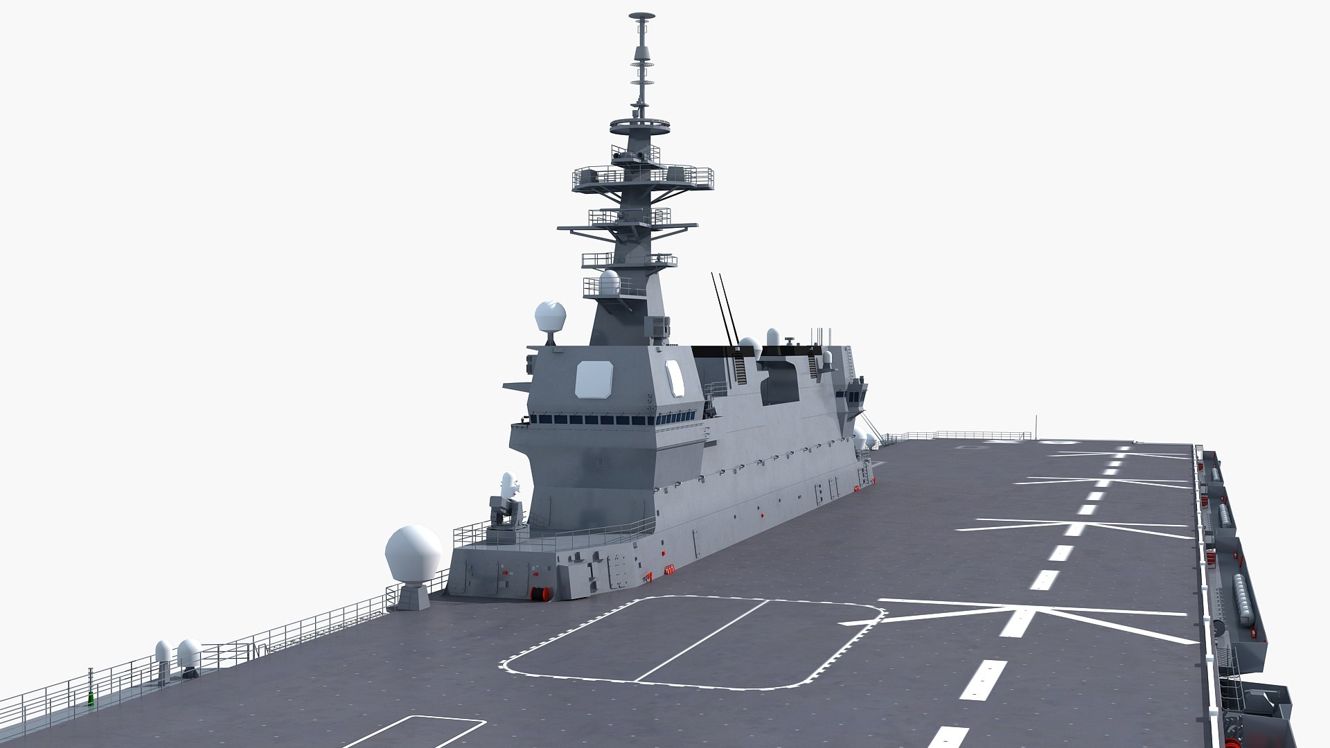 Izumo Class Izumo Helicopter Destroyer 183 3D Model - TurboSquid 2171428