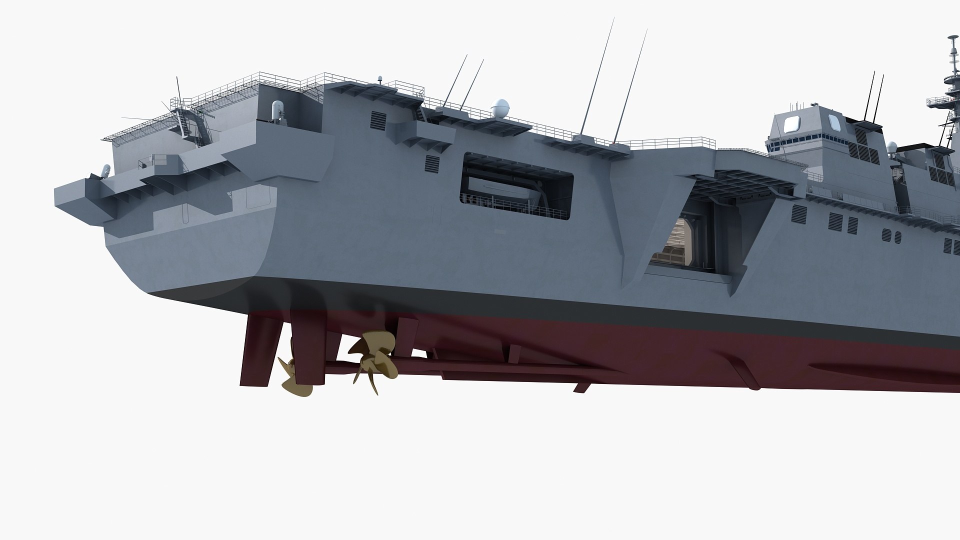 Izumo Class Izumo Helicopter Destroyer 183 3D Model - TurboSquid 2171428